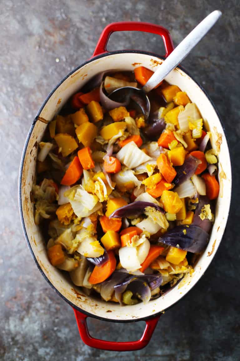 Root Vegetable Stew | One Bite Vegan