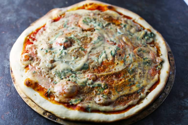Vegan Margherita Pizza | One Bite Vegan
