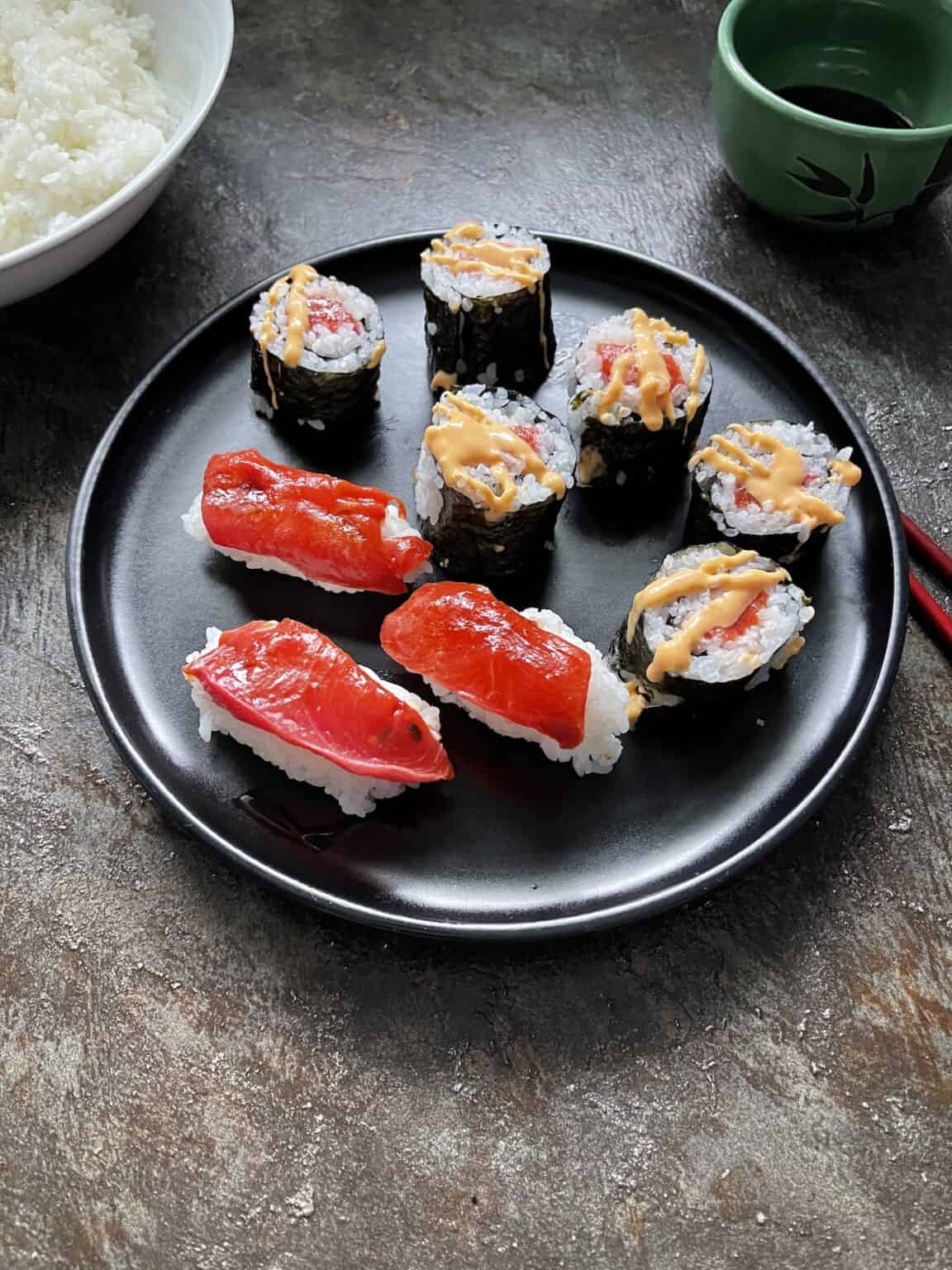 Watermelon Sushi | One Bite Vegan