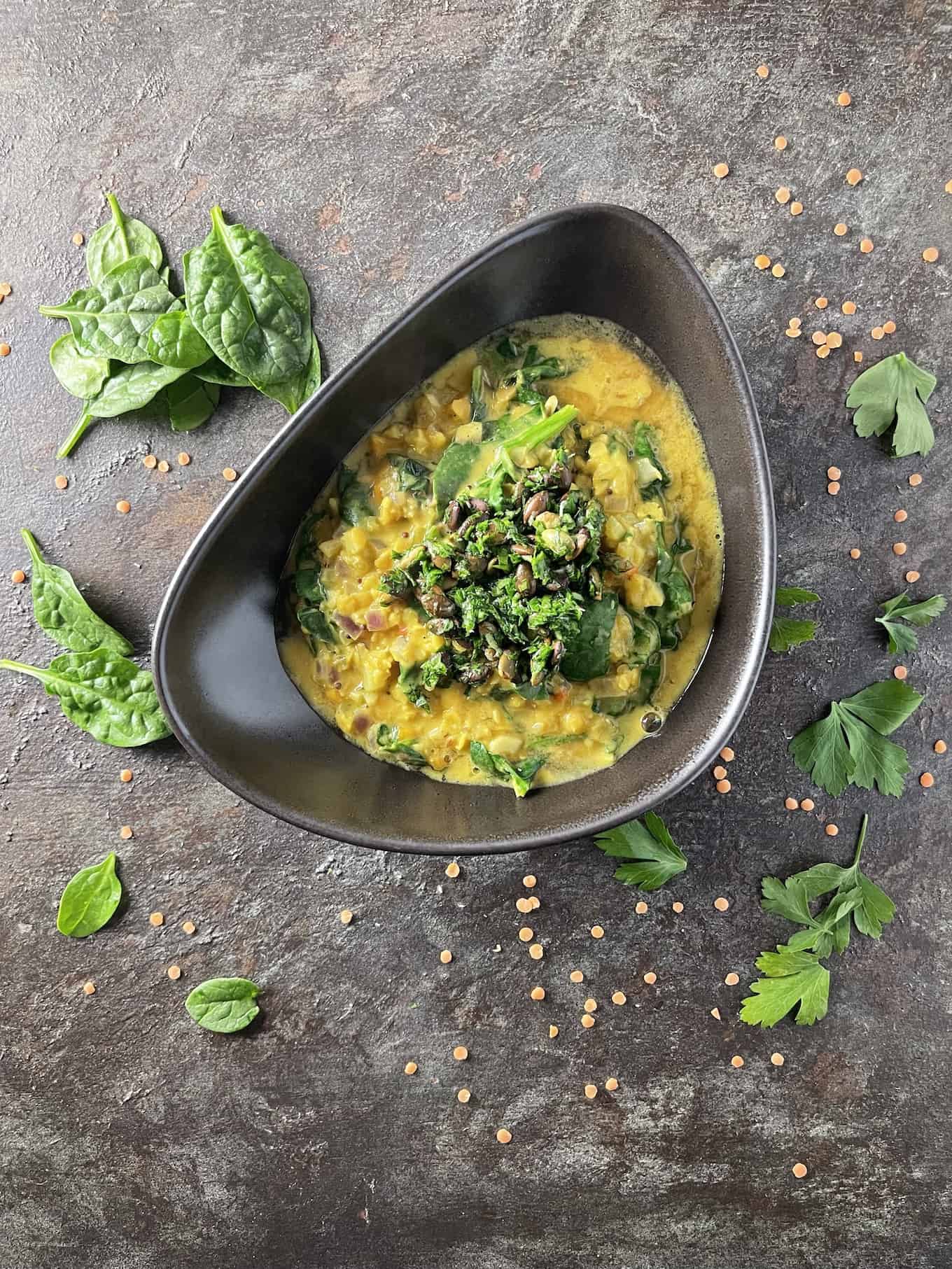 Spinach Lentil Dhal Recipe at Daria Willis blog